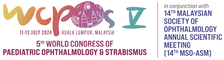 WCPOS V 2024 – 5th World Congress Of Paediatric Ophthalmology & Strabismus