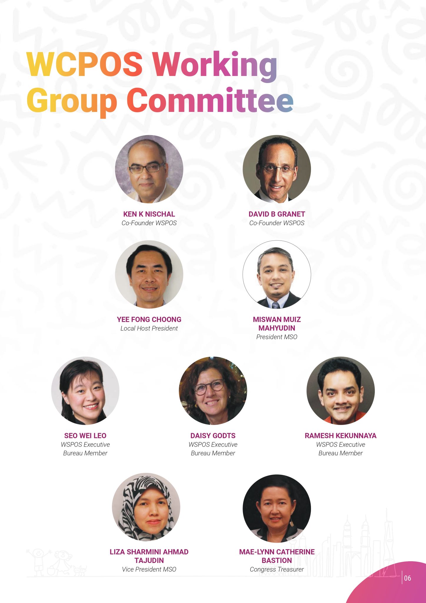 Committee – WCPOS V 2024